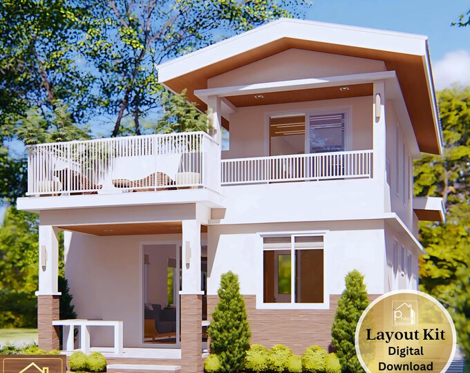 Tiny House, House Plan, Modern House, Small House, Frame House, Farm ...