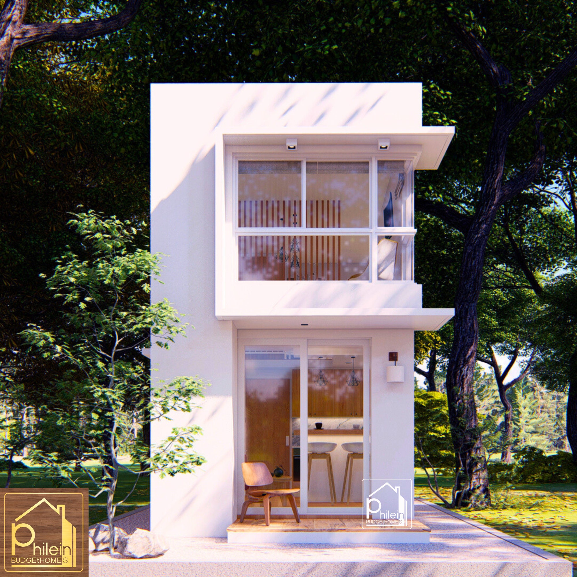 Modern Tiny House Full Construction Plan: 30sqm, 1 Bedroom (instant ...
