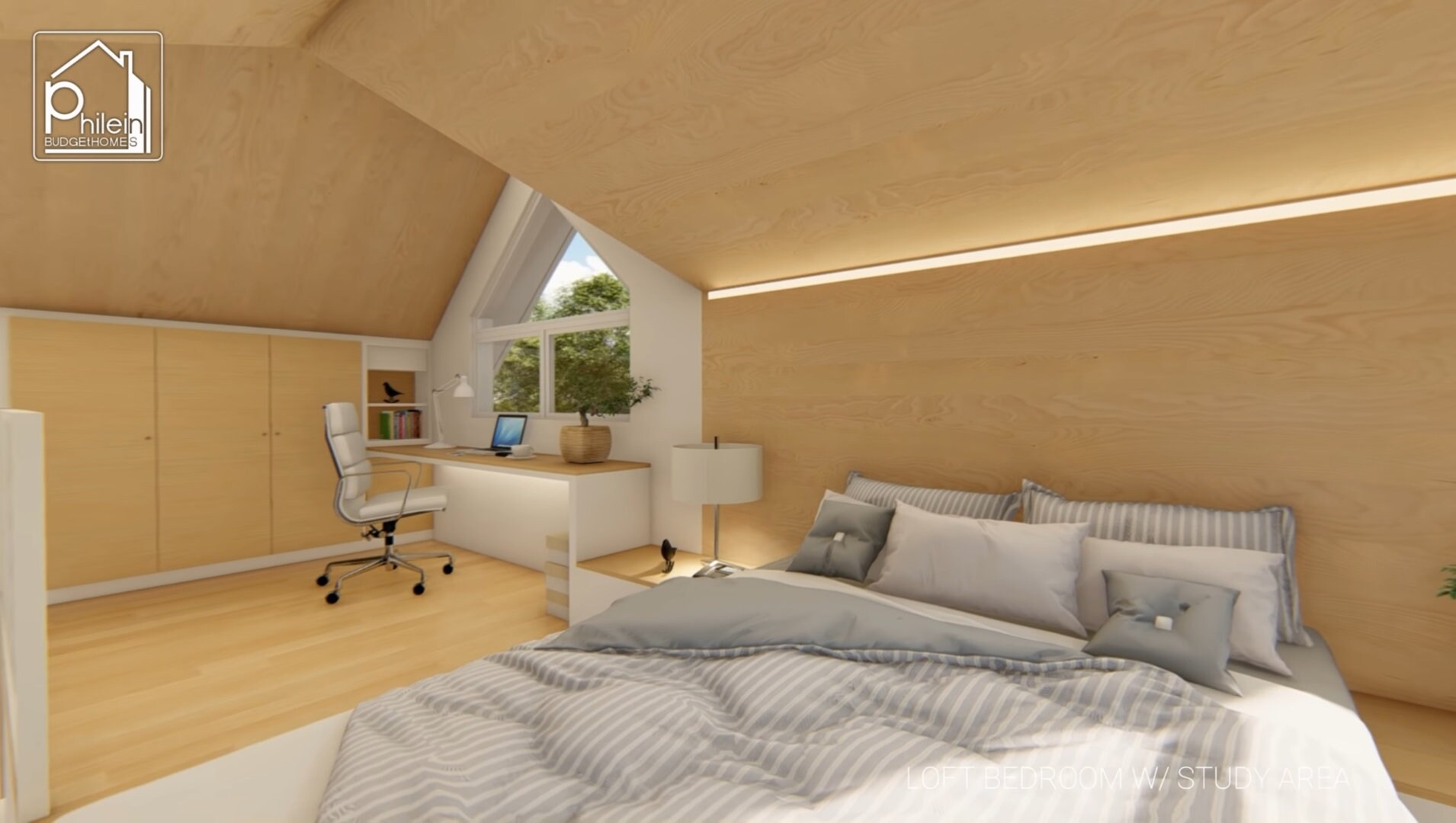 Spacious Small Family House Design with 1-bedroom Loft - Etsy UK