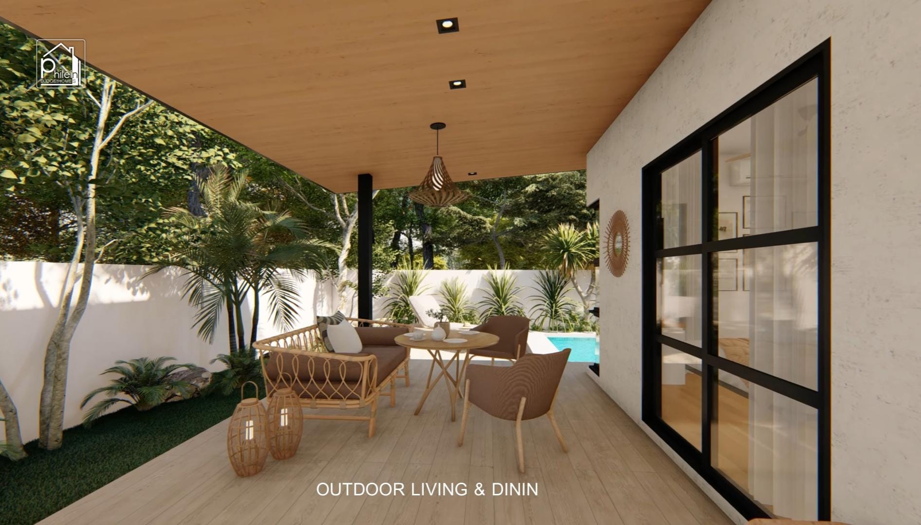 20 Square Meter Studio Home Plan: Airbnb Rental, Elevations & Sections ...