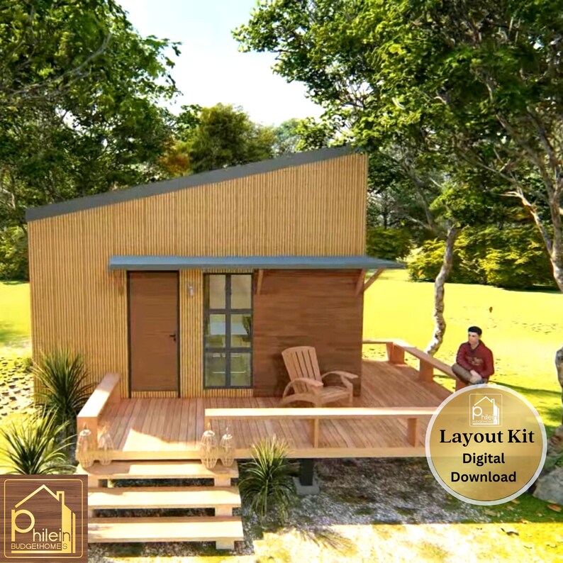 258 Sq. Ft. Tiny House Design 3 X 5.5m Layout Kit basic - Etsy Canada