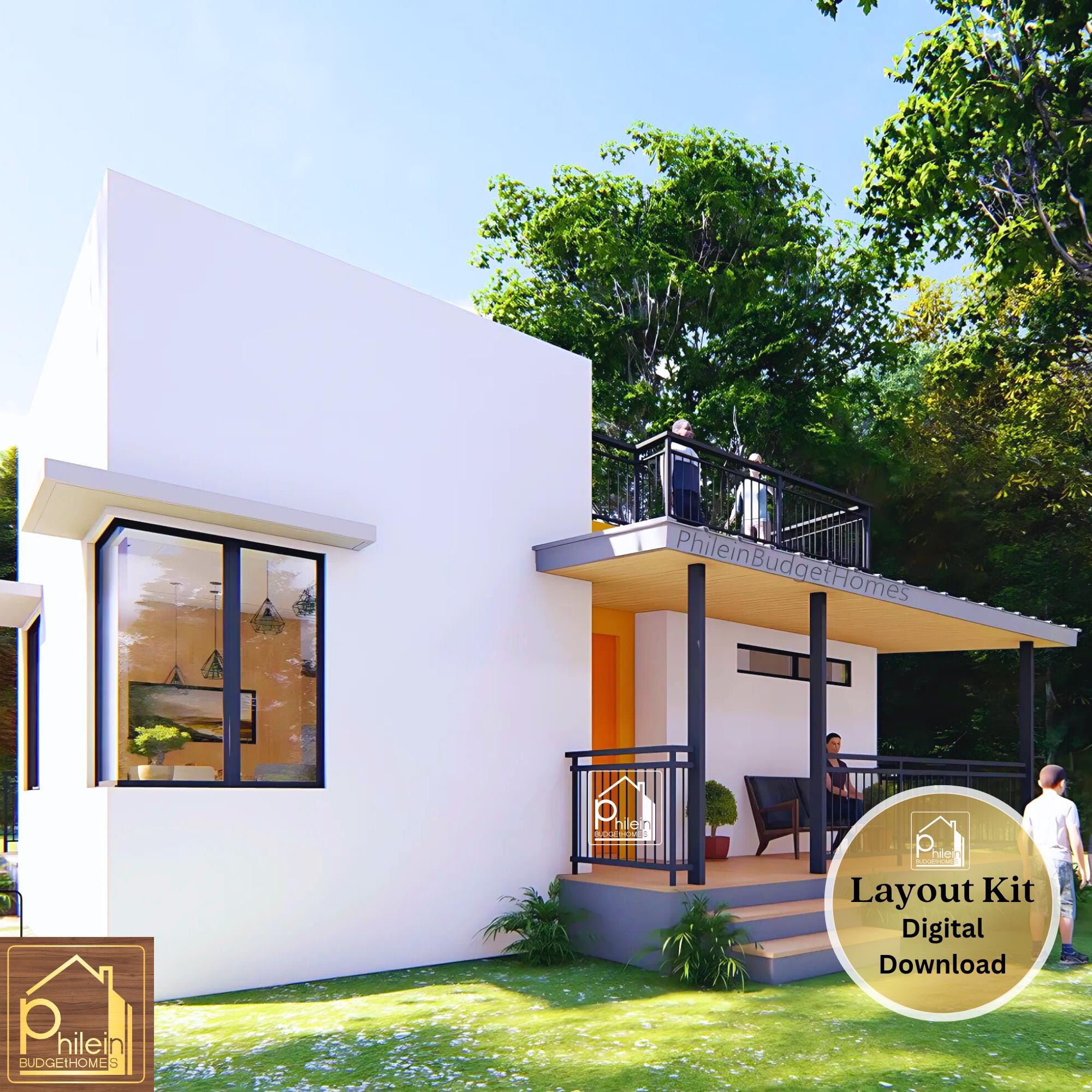 Open Small House Plans Flat Roof Designs FLAT ROOF DESIGN : Two