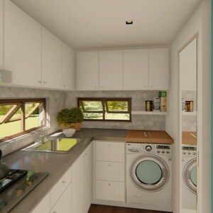 26 Sqm. Tiny House Plan with Loft Bedroom & Porch Basic - Etsy Australia