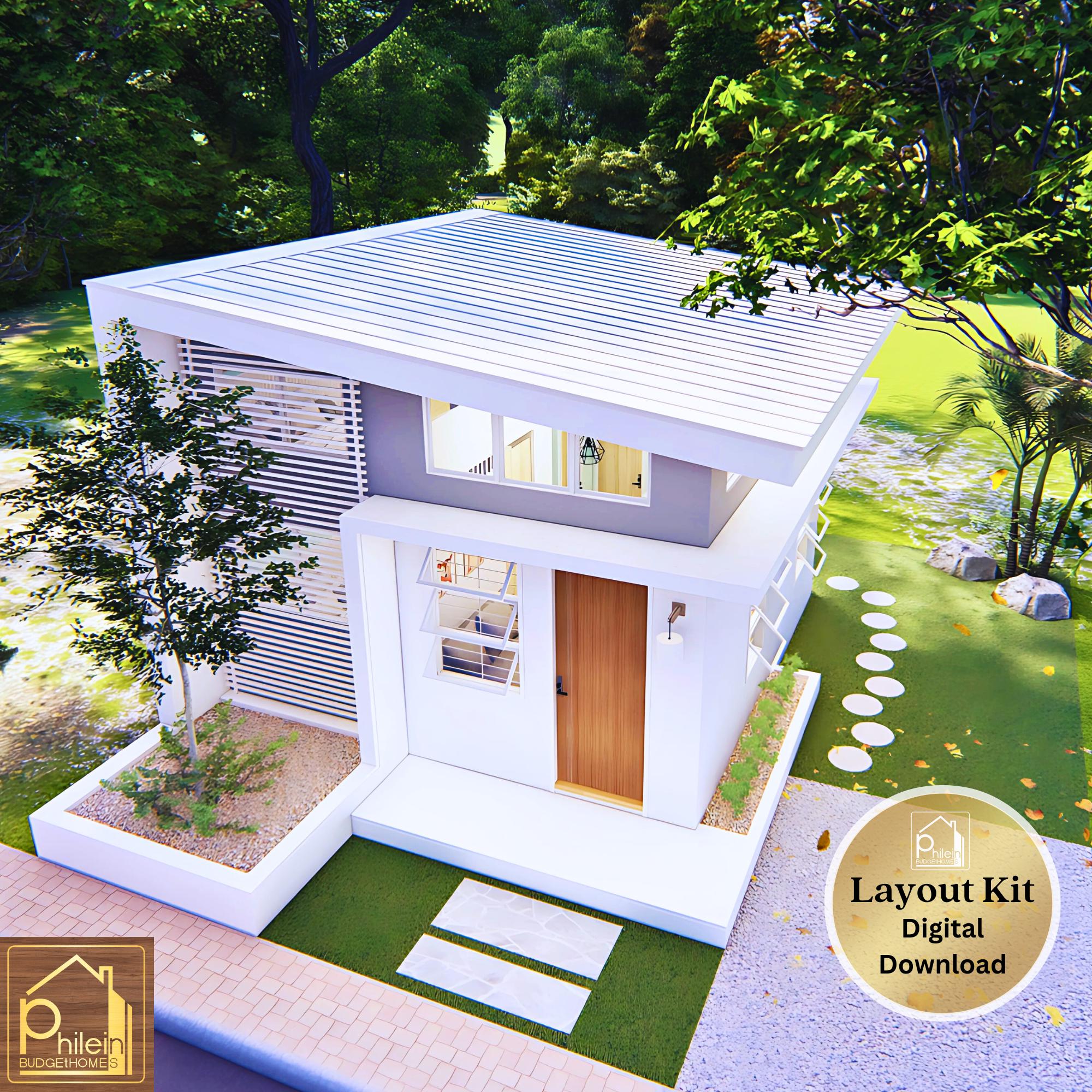 Tiny House Plan: 1 Bedroom + Loft, 32 Sq Meters (digital Download) - Etsy