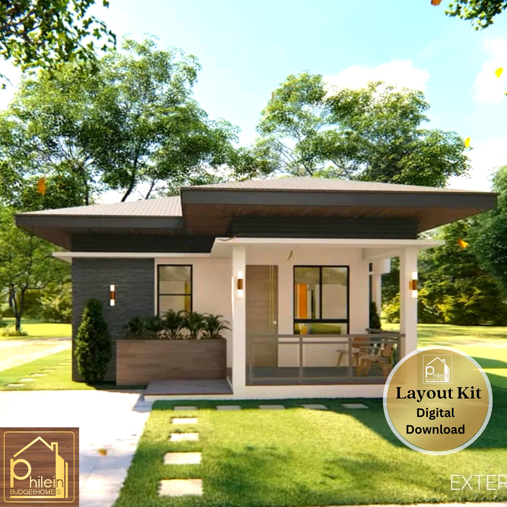 Simple Outside House Design