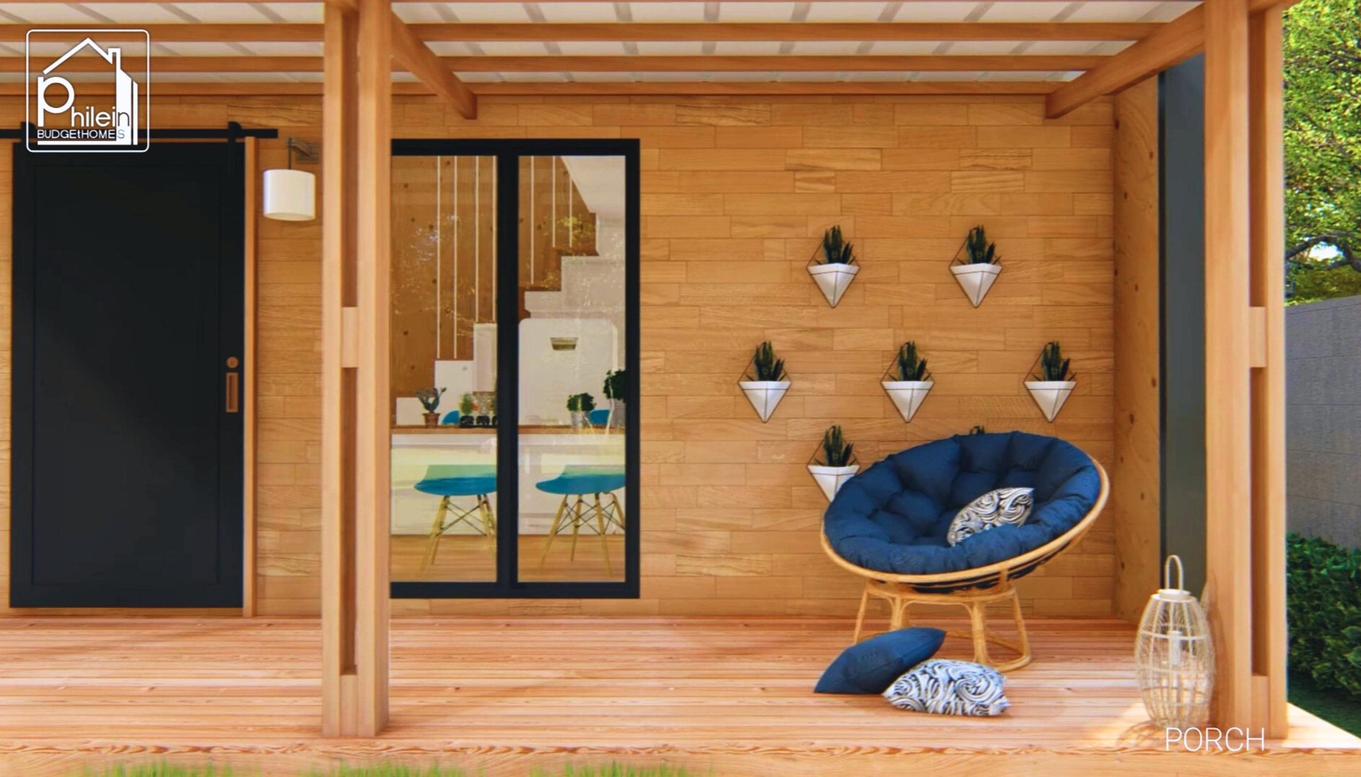 280 Sq Ft Tiny House Plan With Loft & Porch - CAD + PDF File - Digital ...