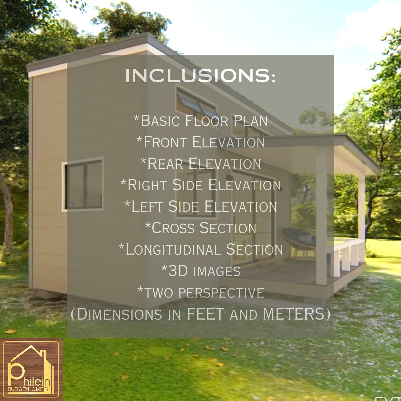 26 Sqm Tiny House Plan with Porch and Loft Basic Floor - Etsy UK