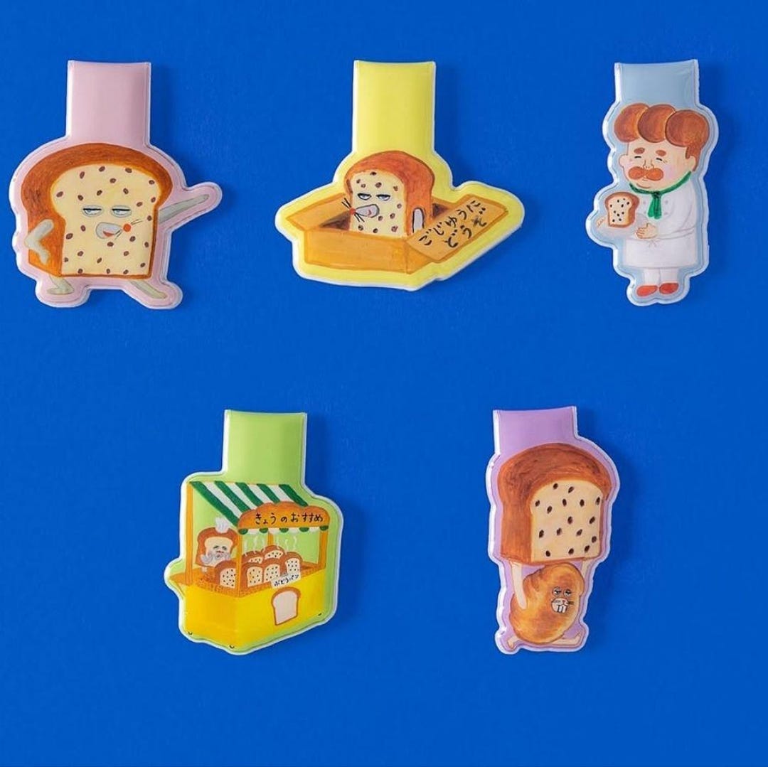 Pandorobo Bread Thief Magnetic Bookmarks - Etsy