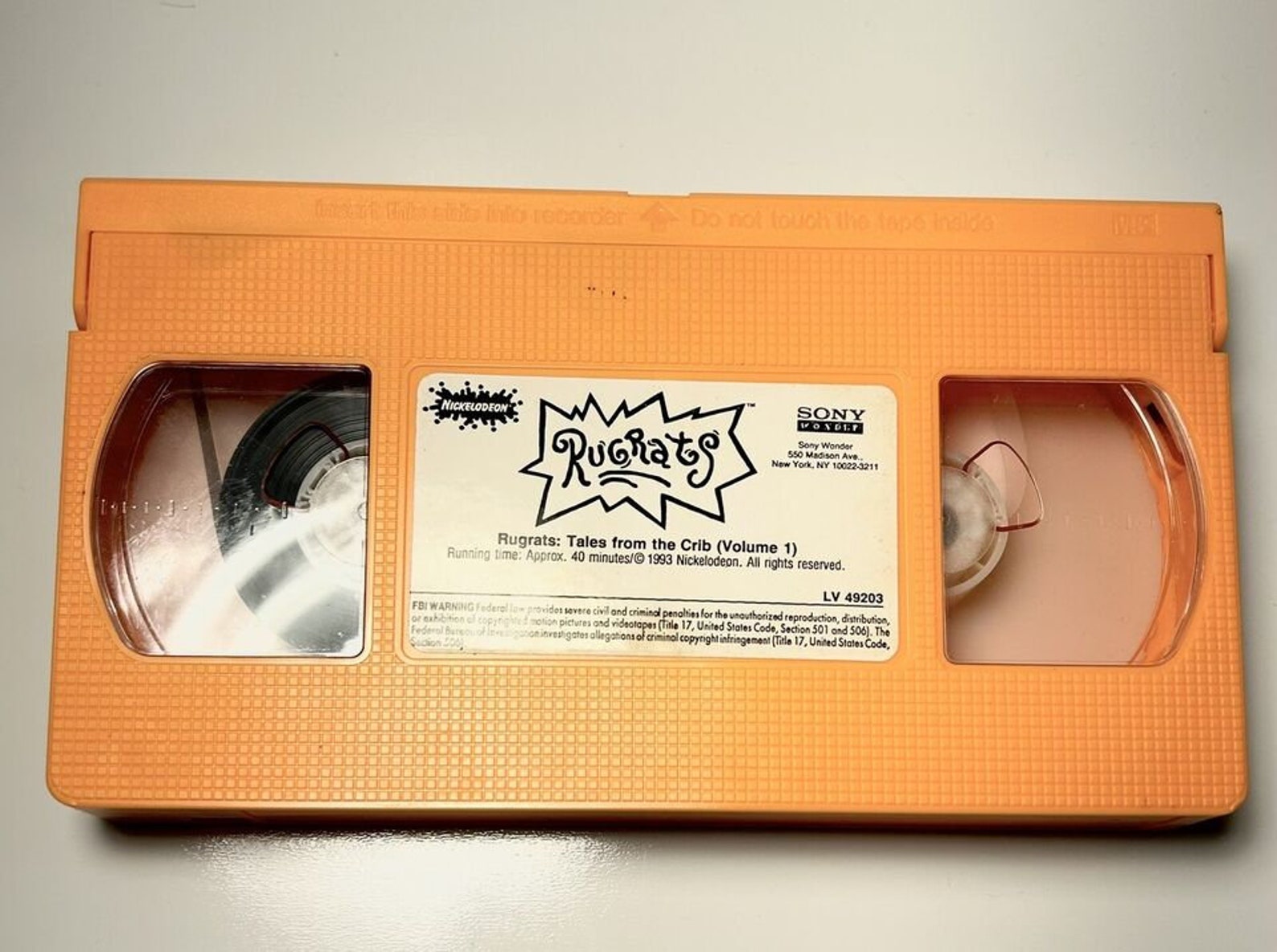 Rugrats Tales From the Crib VHS Tape - Etsy