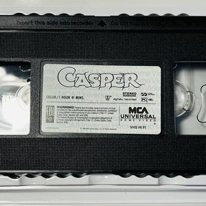 Casper VHS Tape - Etsy