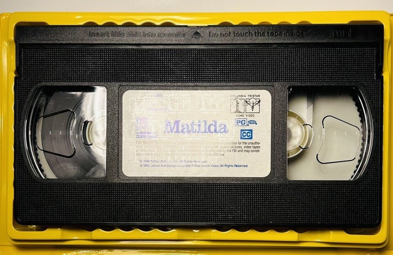 Matilda VHS Tape - Etsy
