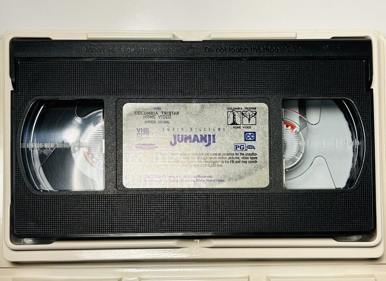Jumanji VHS Tape - Etsy