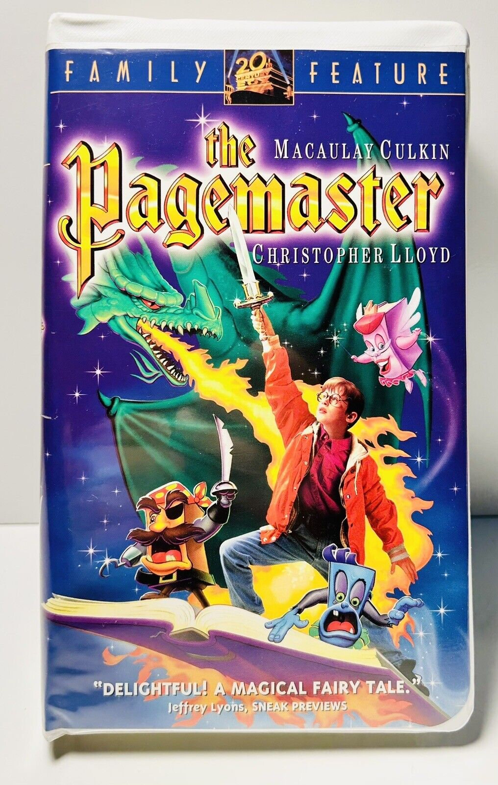 The Pagemaster VHS Tape - Etsy