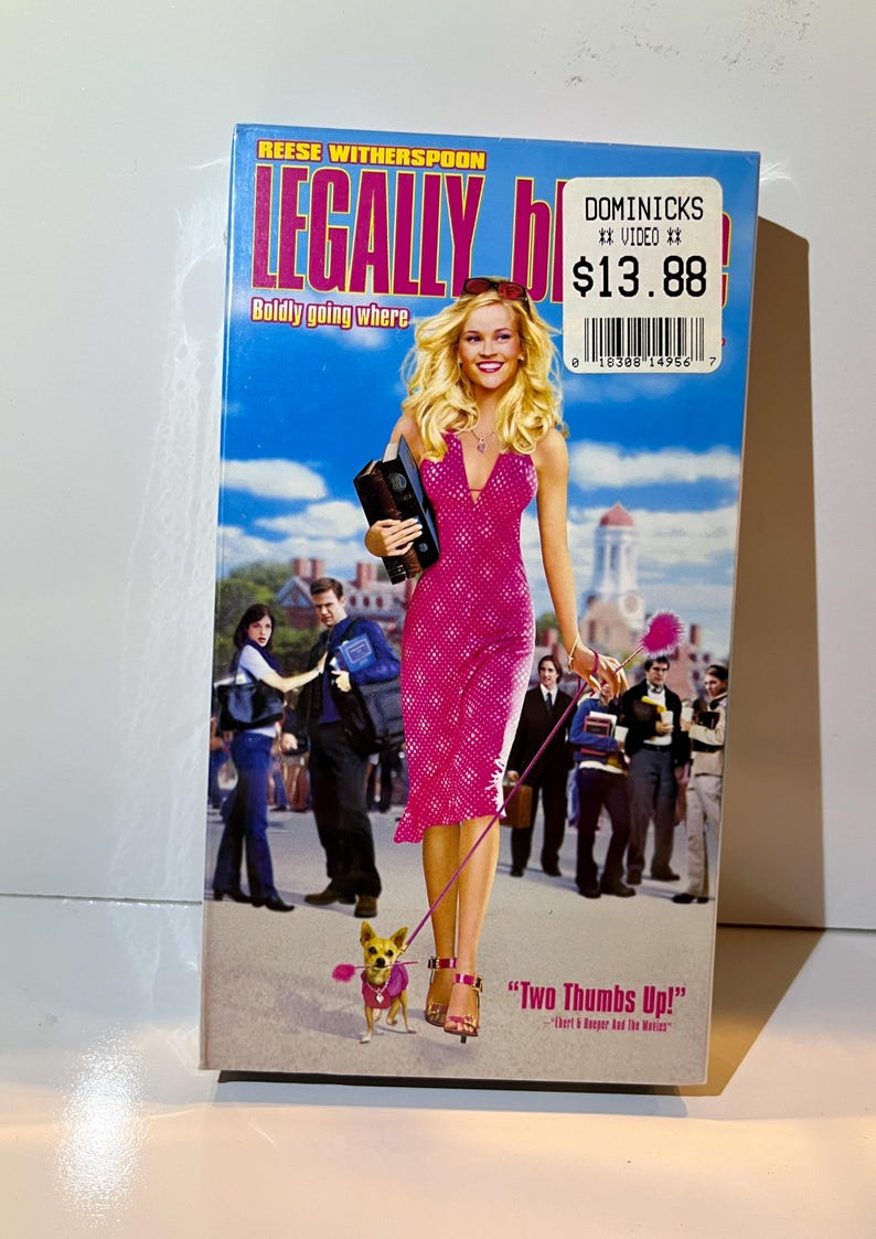 Legally Blonde VHS Tape - Etsy