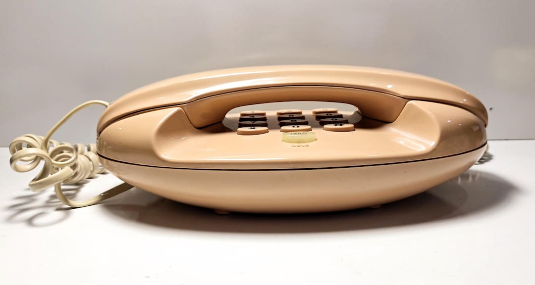 1980s Vintage Pink Phone - Etsy