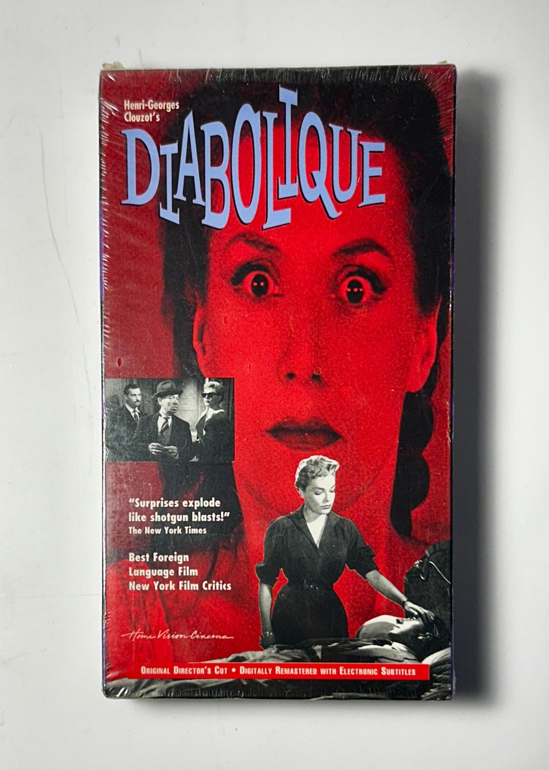 Diabolique Sealed (VHS, 1997, Restored Version Criterion Collection) - Etsy