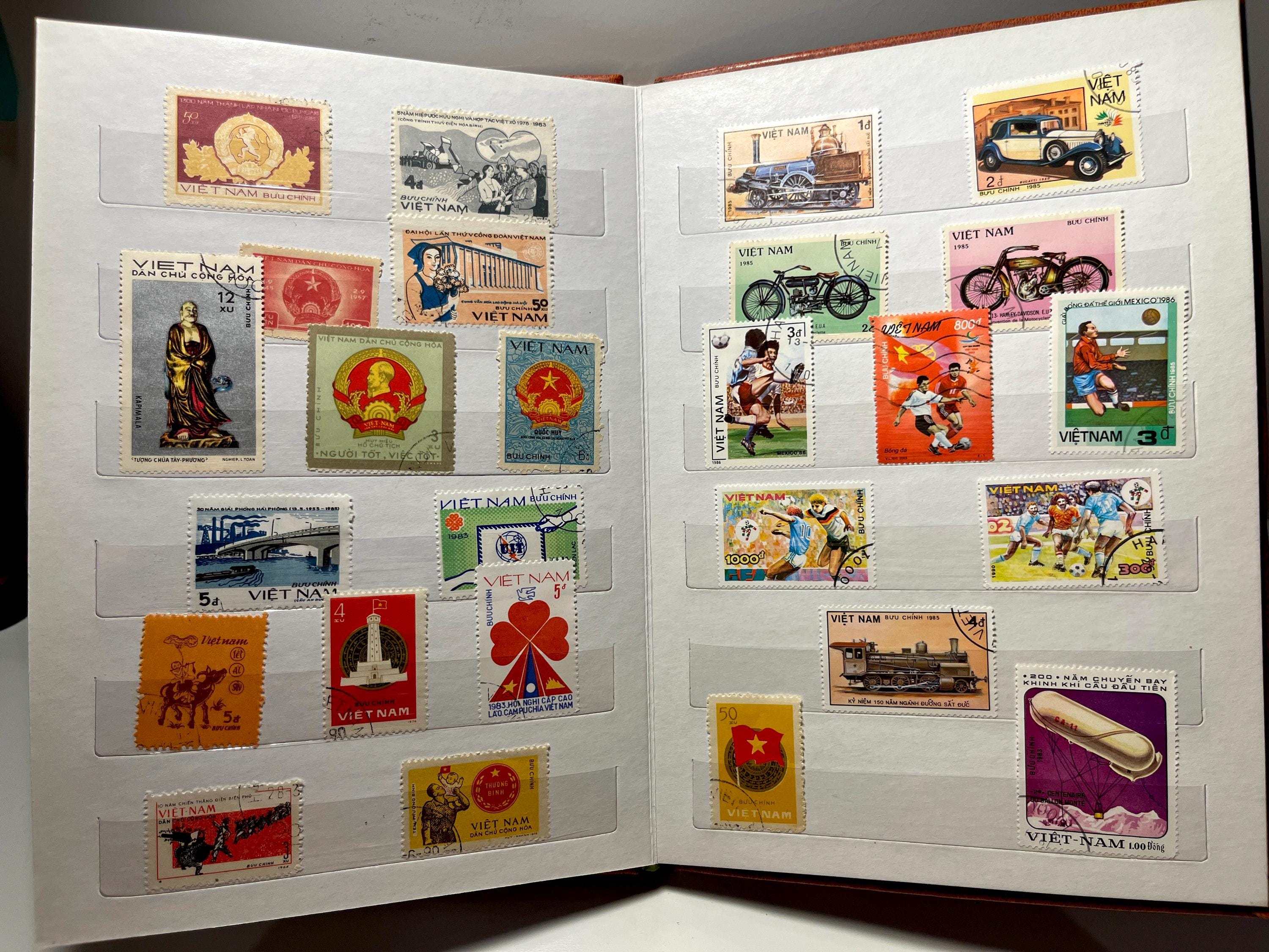 Vietnamese Stamp Album - Etsy
