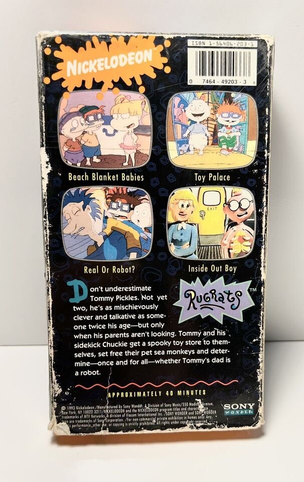 Rugrats Tales From the Crib VHS Tape - Etsy