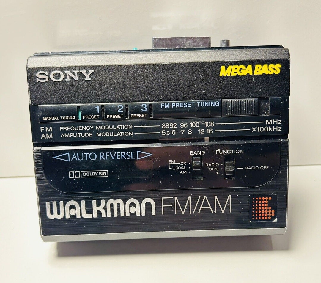 Sony Walkman Radio Cassette Player WM-AF64/BF64 - Etsy