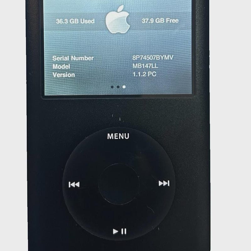 Vintage Ipod Music Player - Etsy