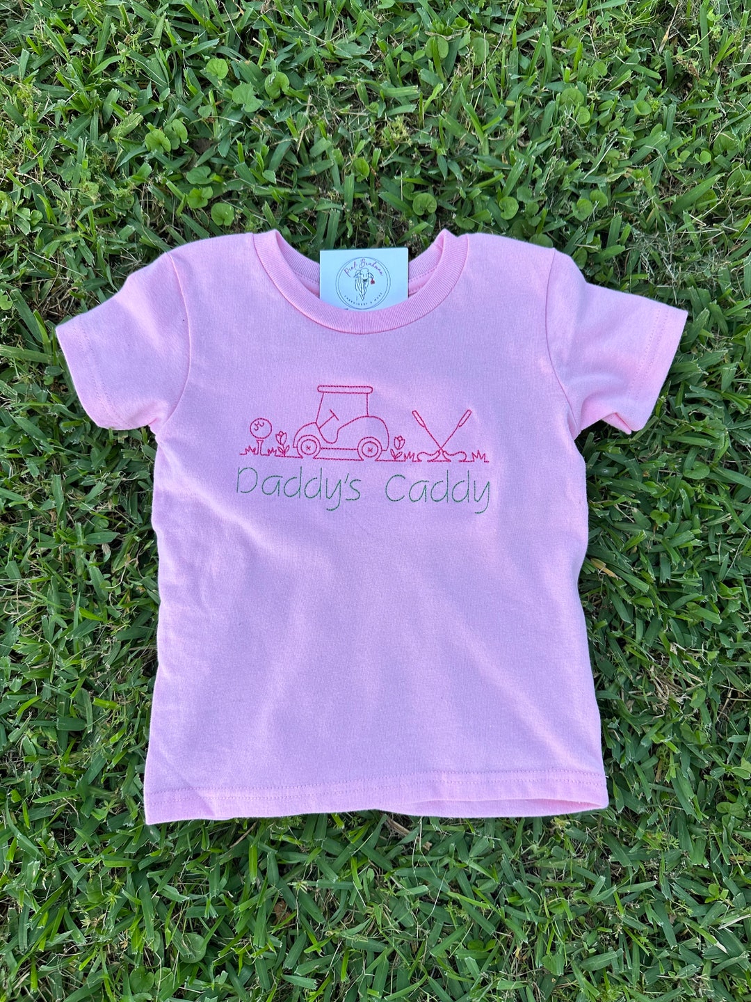 Daddy's Caddy Embroidered Toddler Golf Shirt, Father's Day Gift - Etsy
