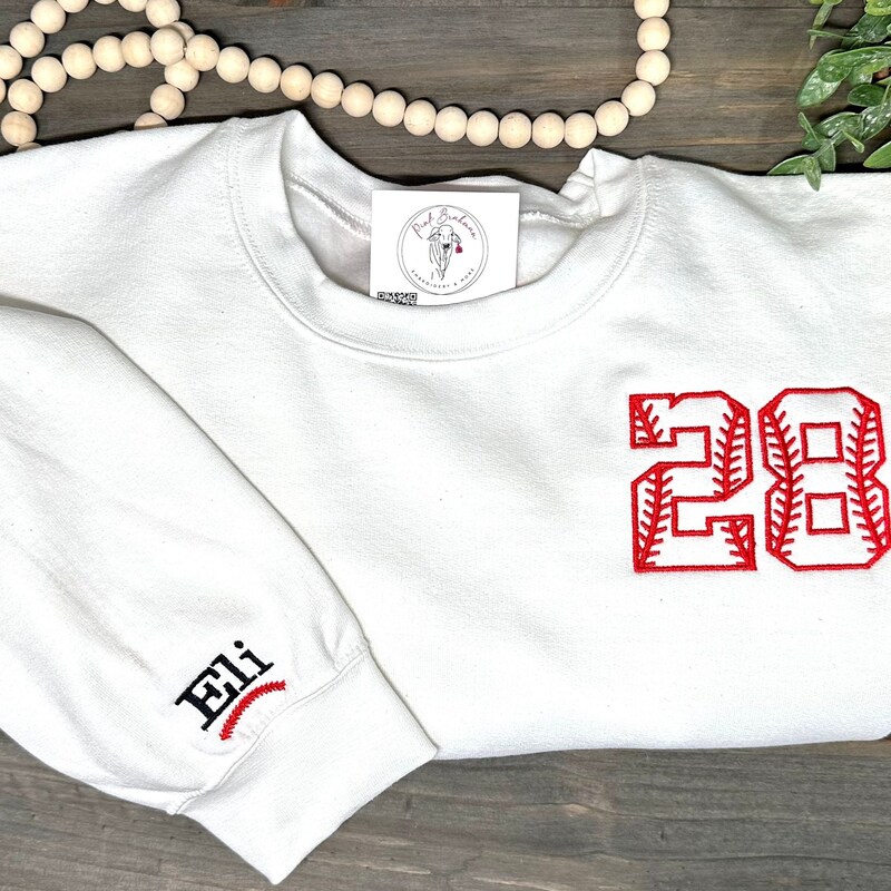 Baseball Sweatshirt - Etsy