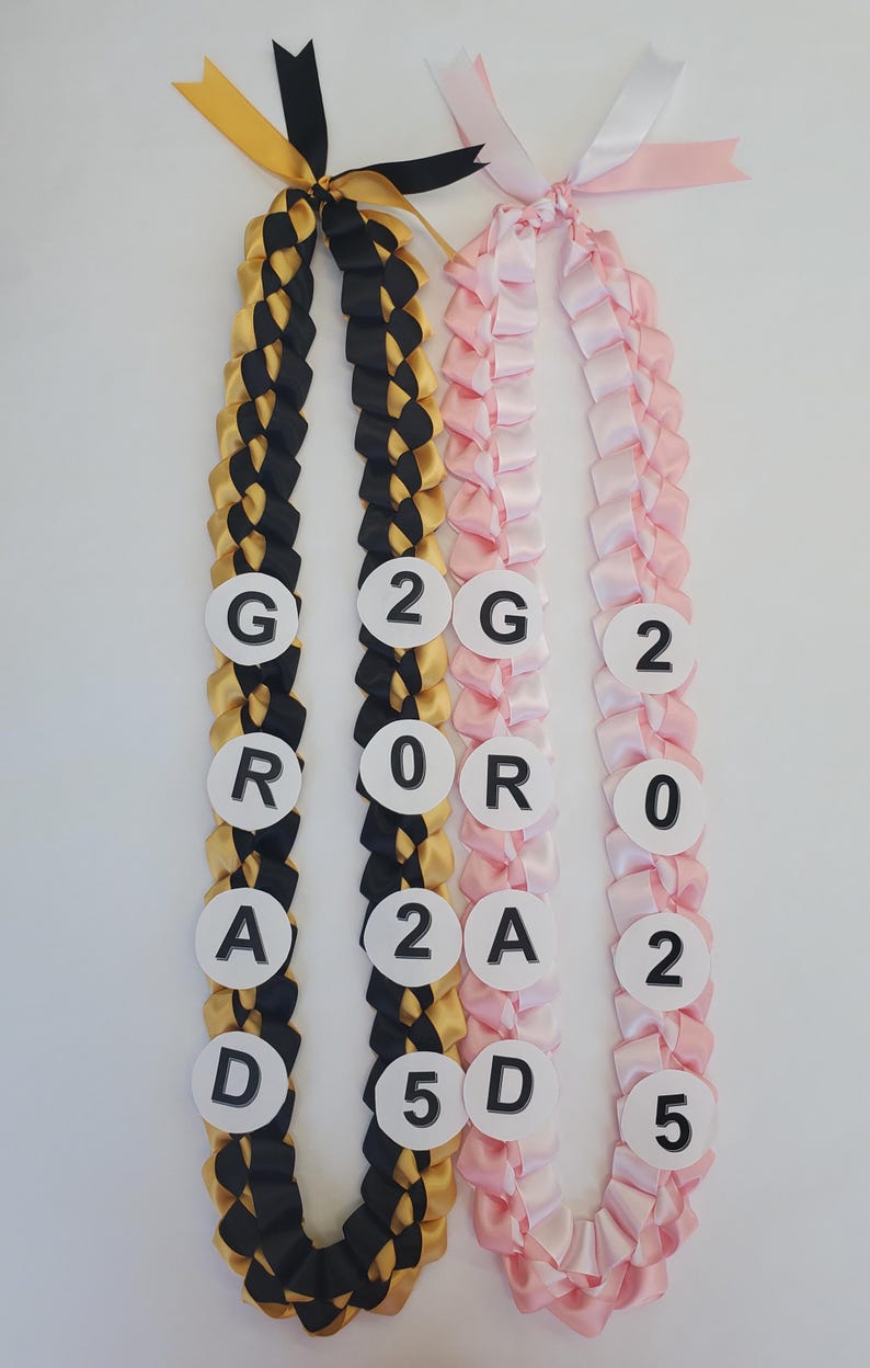 Simple Closed-end Graduation Leis - Etsy