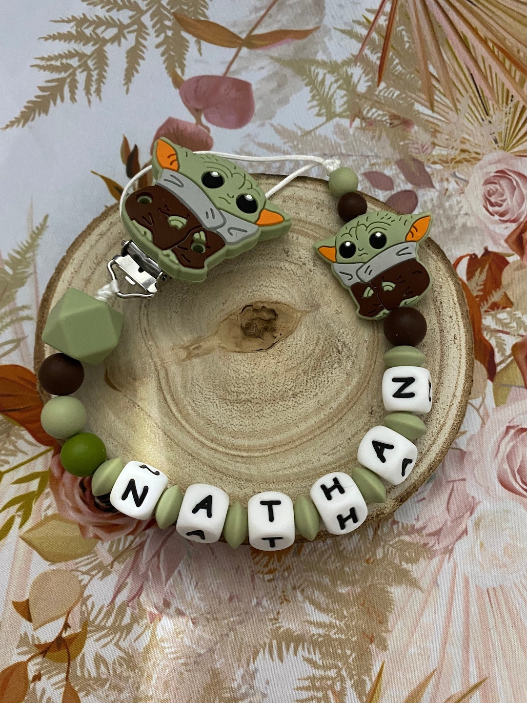 Baby Yoda Pacifier Clip - Star Wars - Etsy