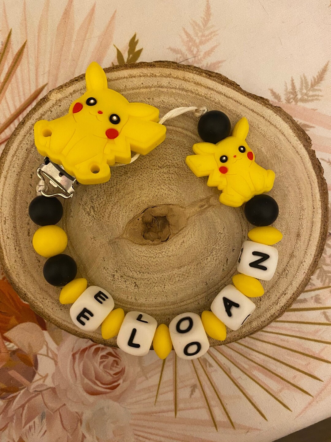 Pikachu Pacifier Clip - Pokémon - Etsy