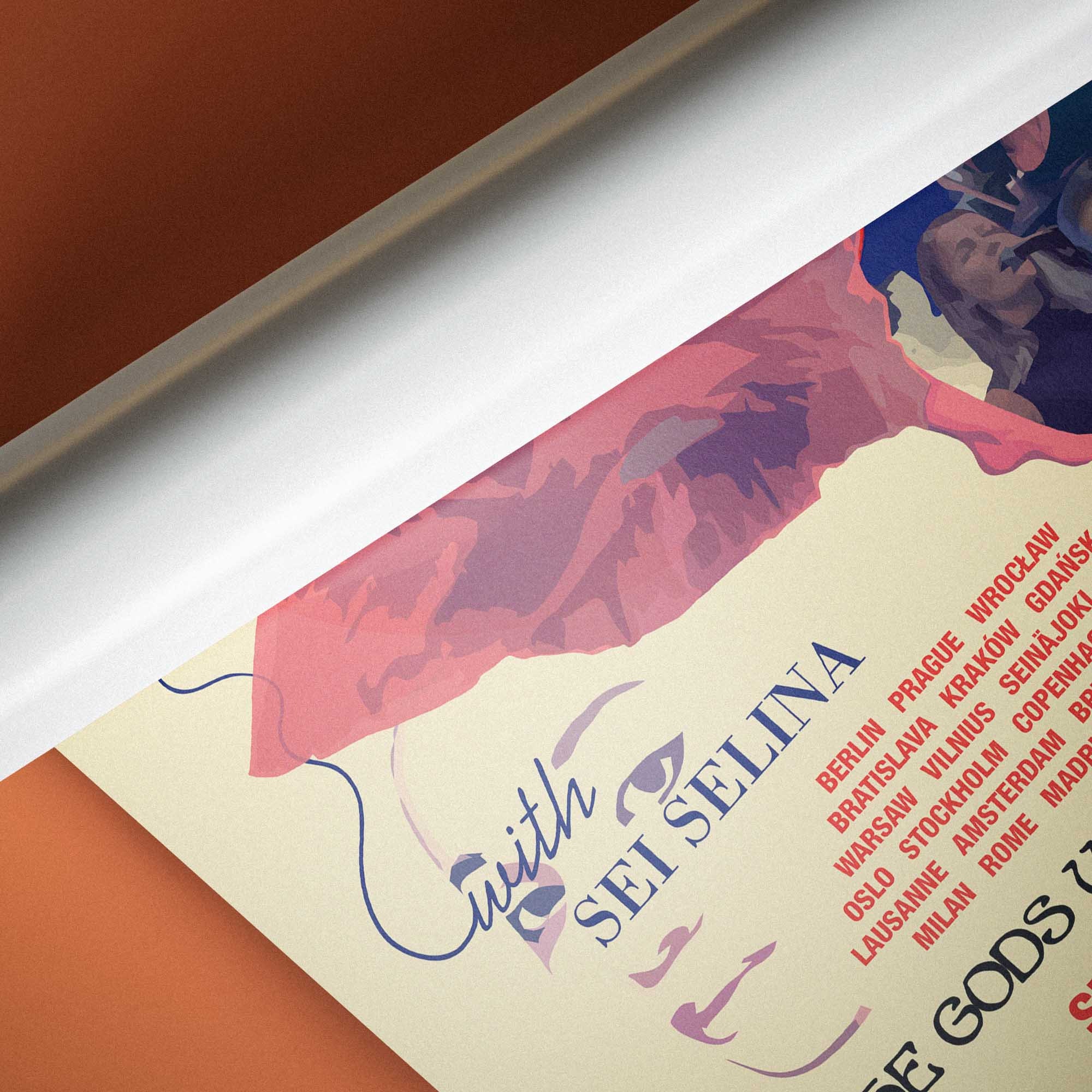 AURORA - 2022 European Tour Poster - Etsy