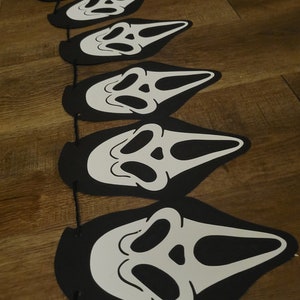 Scream Banner,ghost Face Banner,scream Birthday - Etsy