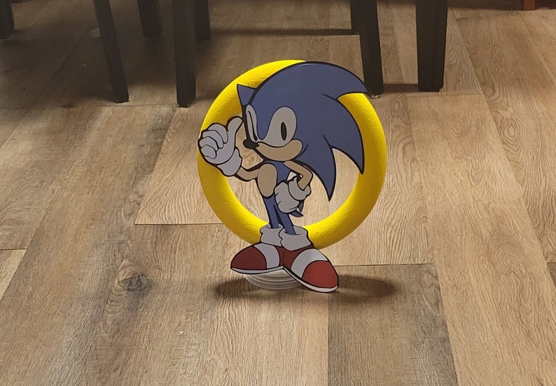 Sonic Center Piece - Etsy