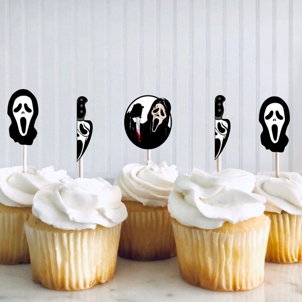 Scream Ghostface Cake Topper - Etsy