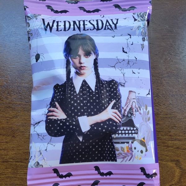 Wednesday Addams Chip Bags - Etsy