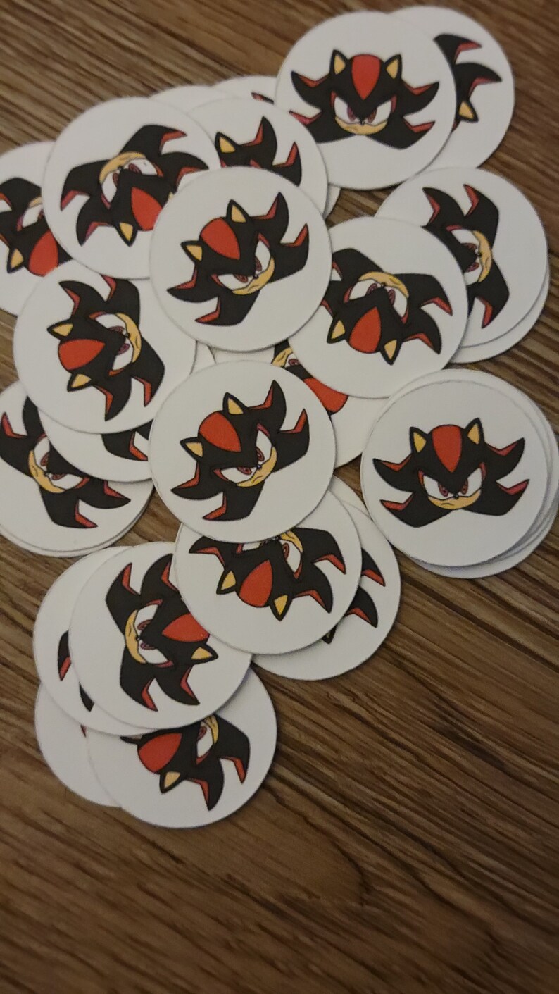 Shadow Cupcake Toppers - Etsy