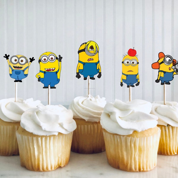 Minion Cake Topper - Etsy