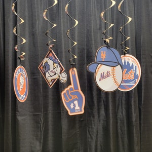 Mets Cupcake Toppers, Mets Confetti , Mets Party Bags - Etsy