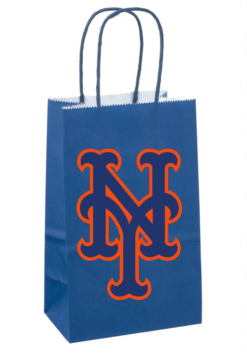 Mets Cupcake Toppers Mets Confetti Mets Party Bags - Etsy