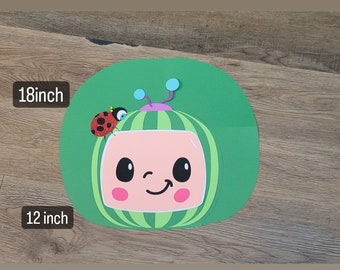 Cocomelon Cut Out - Etsy UK