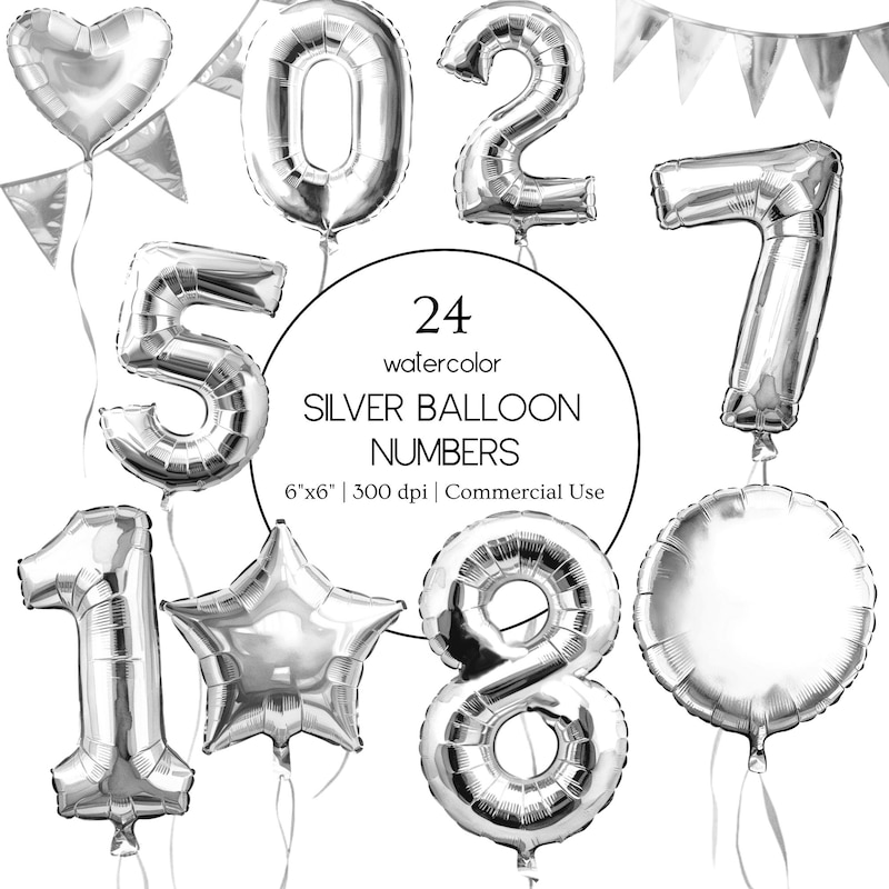 Silver Alphabet Clipart Png - Etsy UK