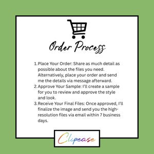 10 Custom PNG Clipart Bundle | Made to Order Clipart for Personal and ...