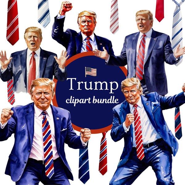 Donald Trump Clipart - Etsy