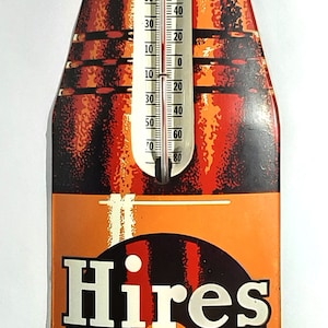 Vintage Hires Root Beer Thermometer - Etsy