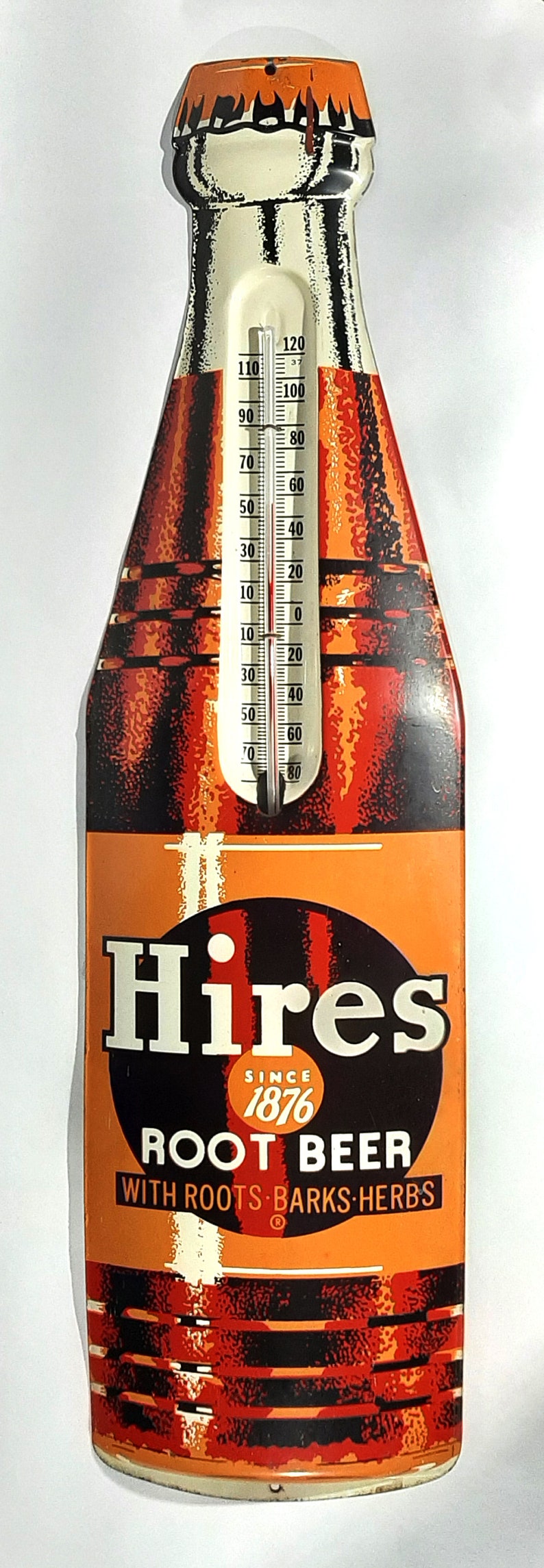 Vintage Hires Root Beer Thermometer - Etsy