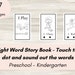 Sight Word Story Book (I)- Touch the Dot and Sound Out the Words ...