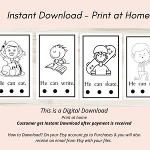 Sight Word Story Book (HE) - Touch the Dot and Sound Out the Words ...
