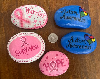 Awareness Rocks - Etsy