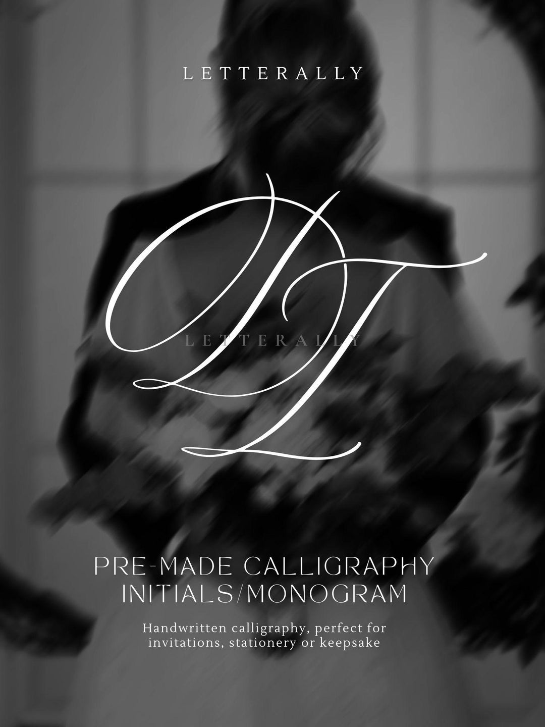 DI | Pre-made Initials/monogram Calligraphy Design - Etsy