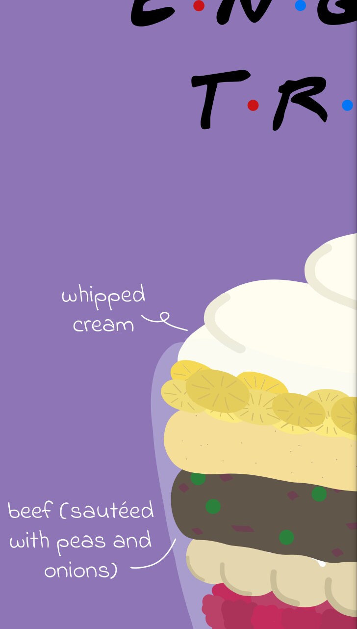 Rachel's English Trifle Poster - Etsy