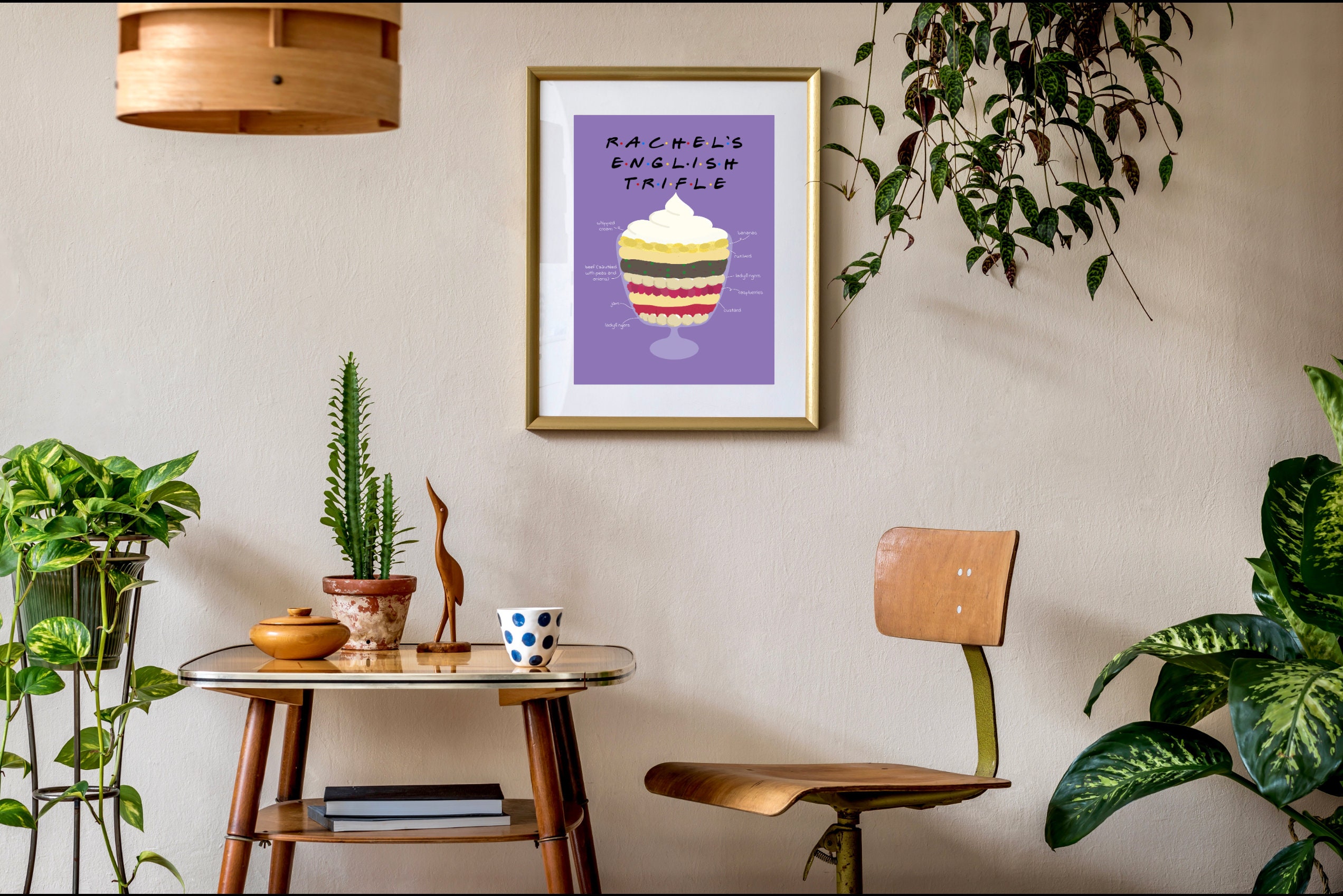 Rachel's English Trifle Poster - Etsy